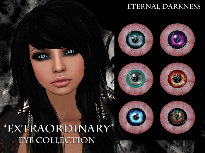 Second Life Marketplace Ed Extraordinary Eye Collection 0197